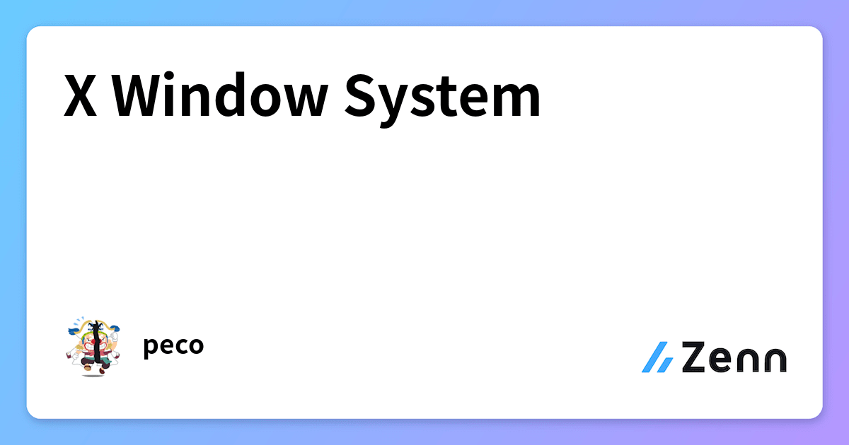X Window System