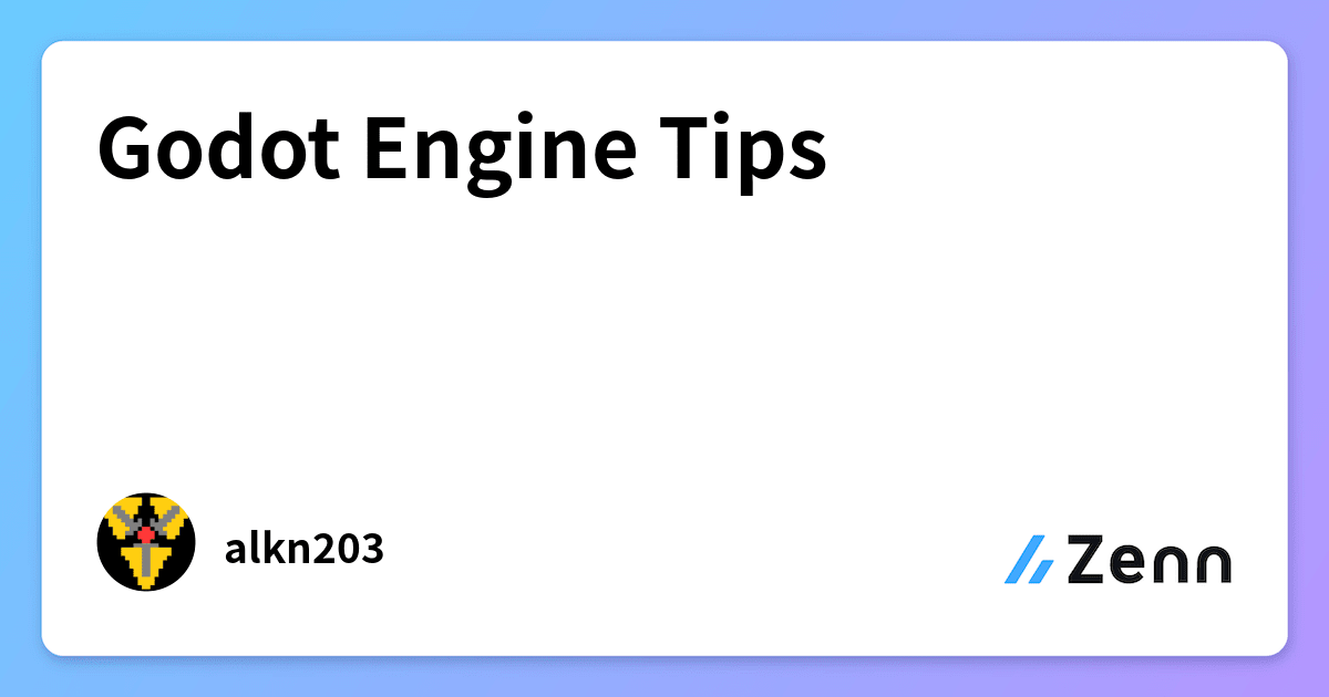 Godot Engine Tips