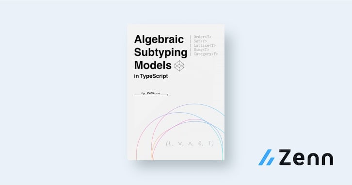 TypeScriptの代数的部分型模型