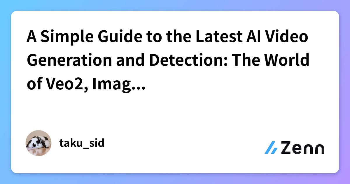 A Simple Guide to the Latest AI Video Generation and Detection: The ...