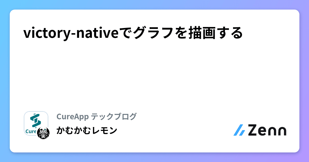 victory-nativeでグラフを描画する