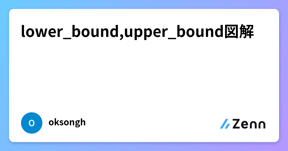 lower_bound,upper_bound図解