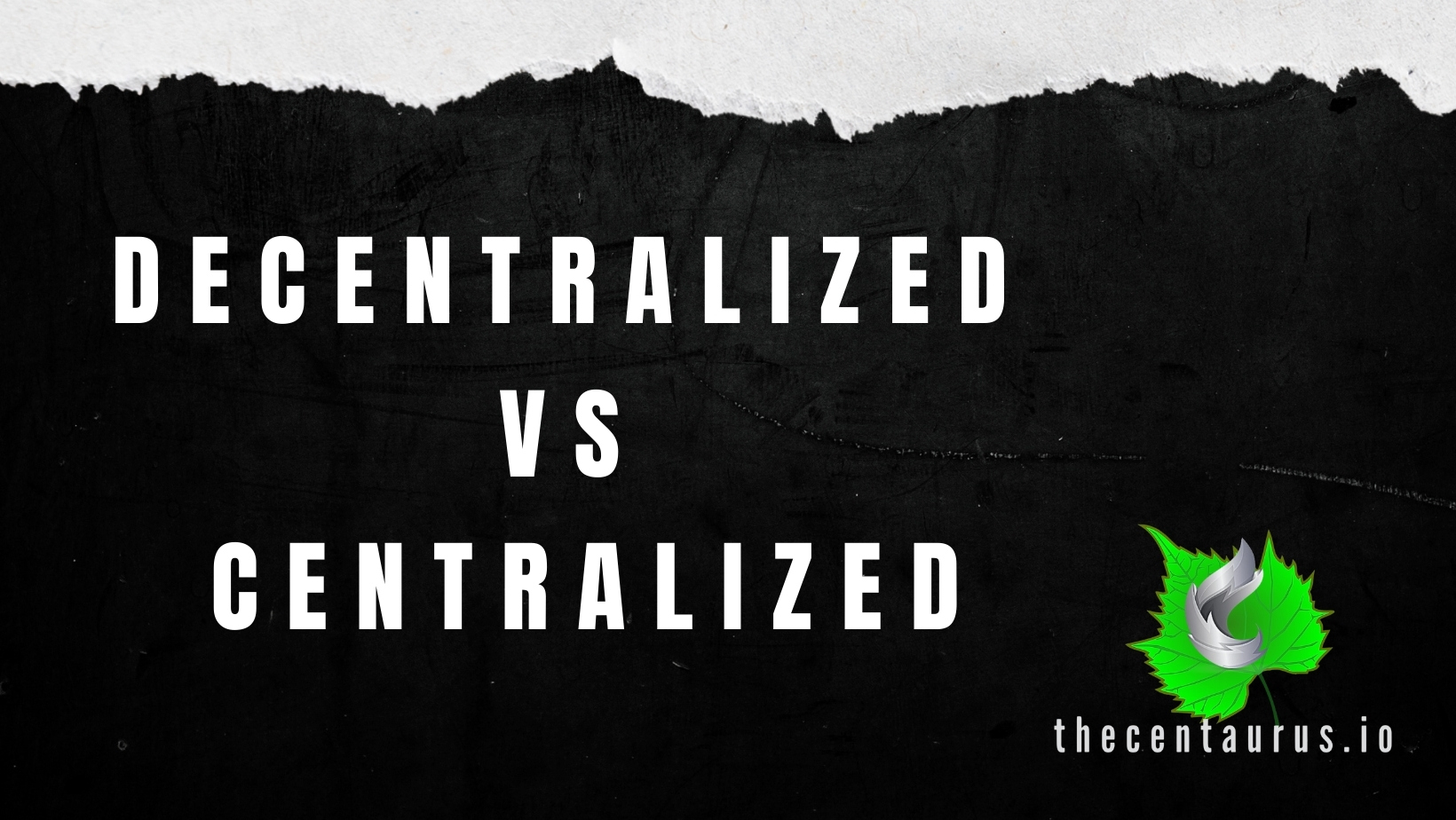 Decentralized Ecosystem vs Centralized Ecosystem: A Comparison and the ... Decentralized Ecosystem vs Centralized Ecosystem: A Comparison and the ...