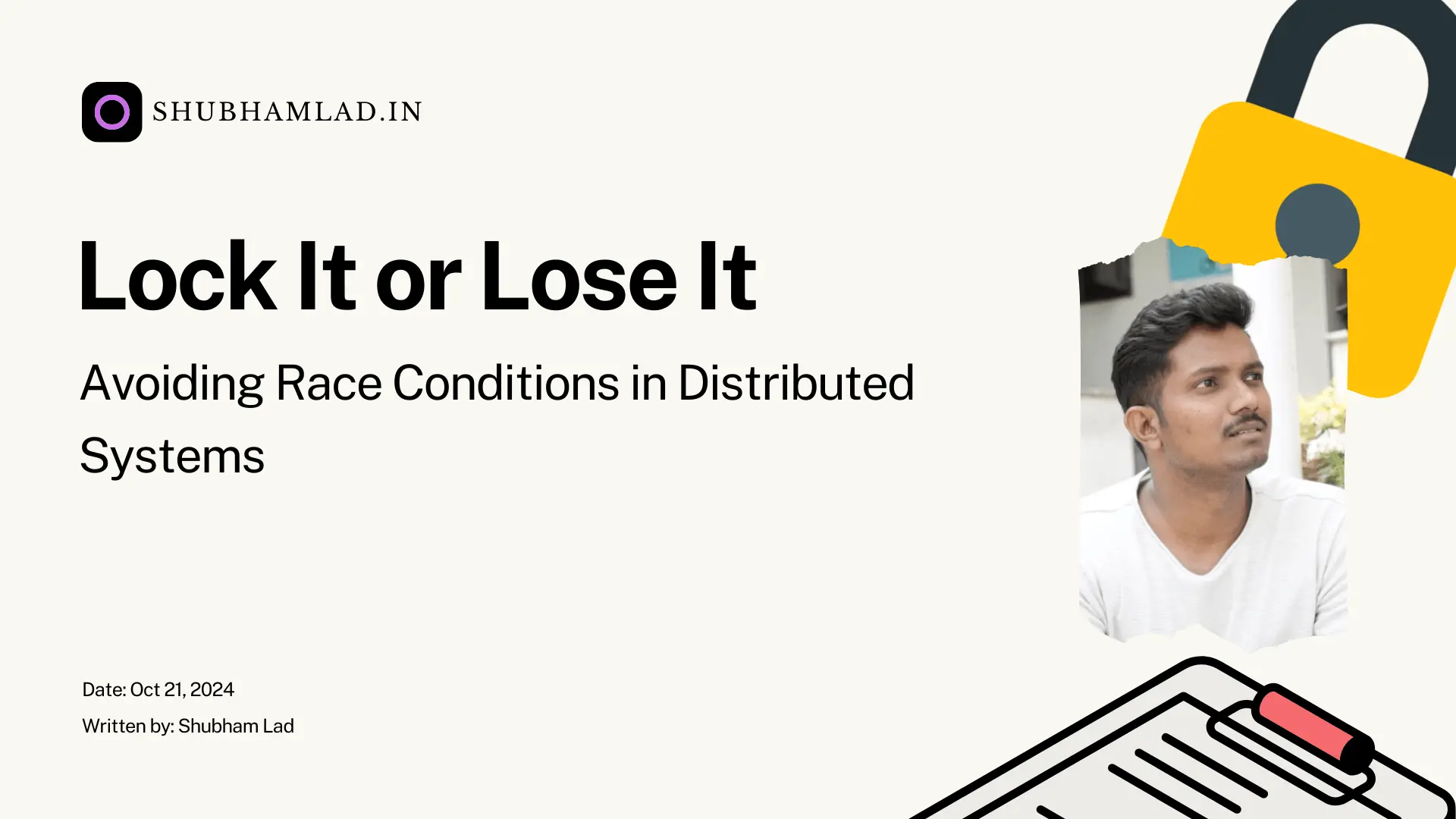 Lock It or Lose It: Avoiding Race Conditions in Distributed Systems ...