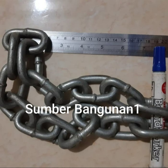 Jual Rantai Besar kapal 1 meter ukuran 3-8 (Kode 007) di Seller ...