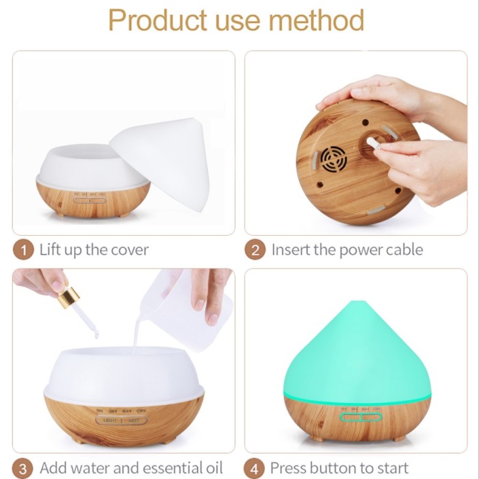 Jual Humidifier diffuser baru model pecah bentuk corong dan air - air ...