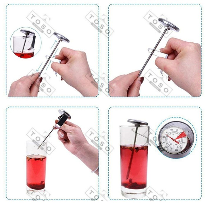 Jual Thermometer Barista Coffee Temperature Termometer Susu Kopi With ...