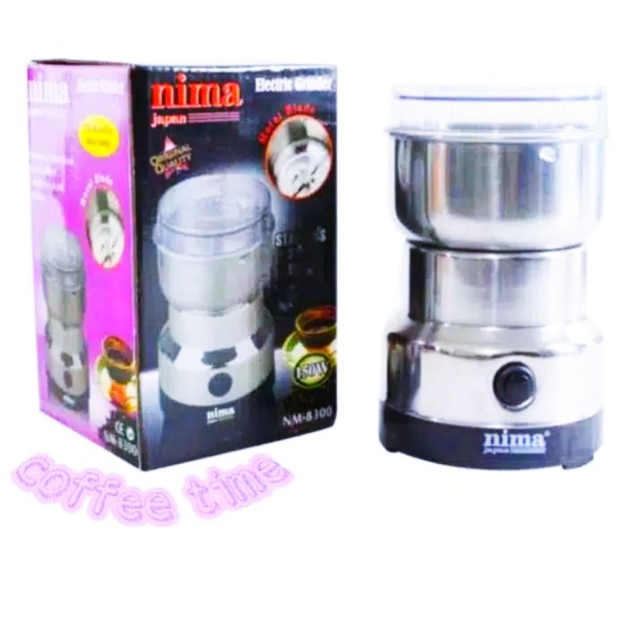 Jual Gilingan kopi NIMA coffe GRINDER - gilingan kopi listrik NIMA 3in1 ...