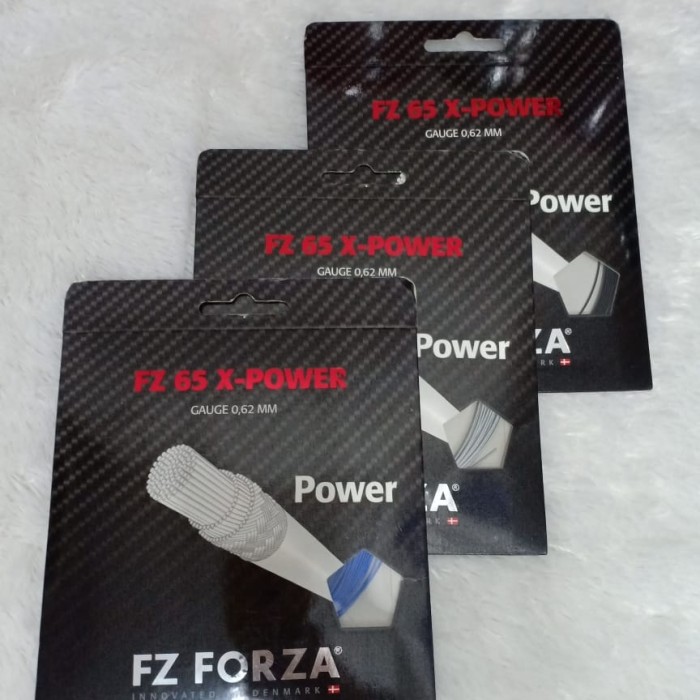 Jual Senar Raket Badminton Forza Denmark Cauge 0,68 MM Super Fiber ...
