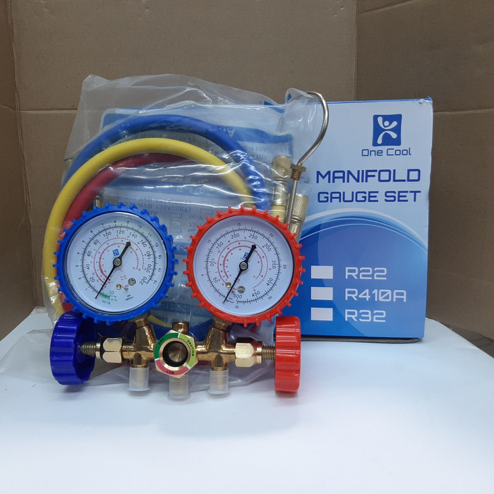 Jual Testing Manifold Ac Double R22 R134 Alat Isi Freon Ac (kode 007 ...