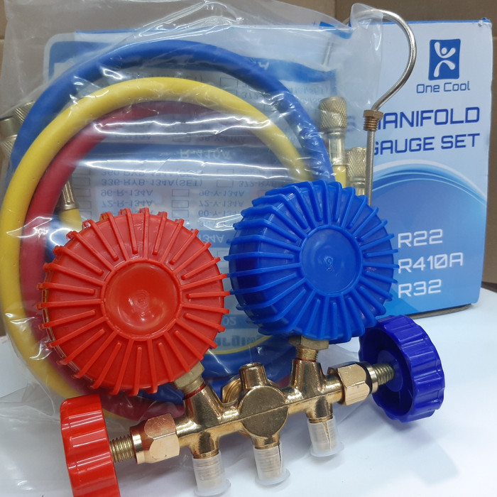 Jual Testing Manifold Ac Double R22 R134 Alat Isi Freon Ac (kode 007 ...