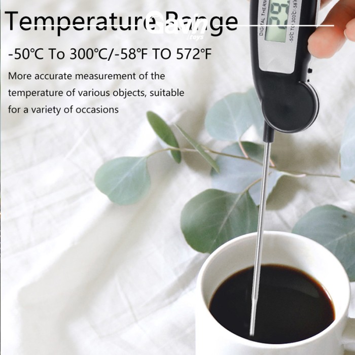 Jual Thermometer Minyak Termometer Masak Digital Steak Makanan Daging ...