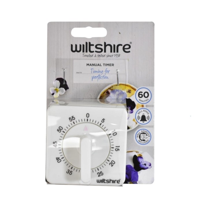 Jual Timer Dapur Wiltshire Manual Timer Alat Timer Saat Masak 60 Menit ...