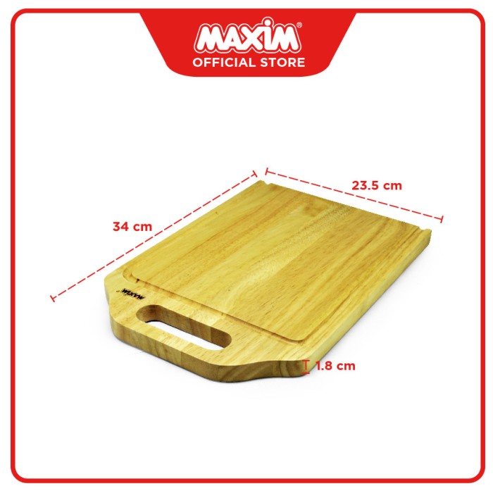 Jual Maxim Tools Papan Telenan Kayu - Cutting Board (MTCUTWD) (Kode 006 ...