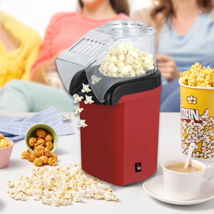 Jual Mesin Pembuat Popcorn-Popcorn maker-Mini popcorn maker - Merah ...