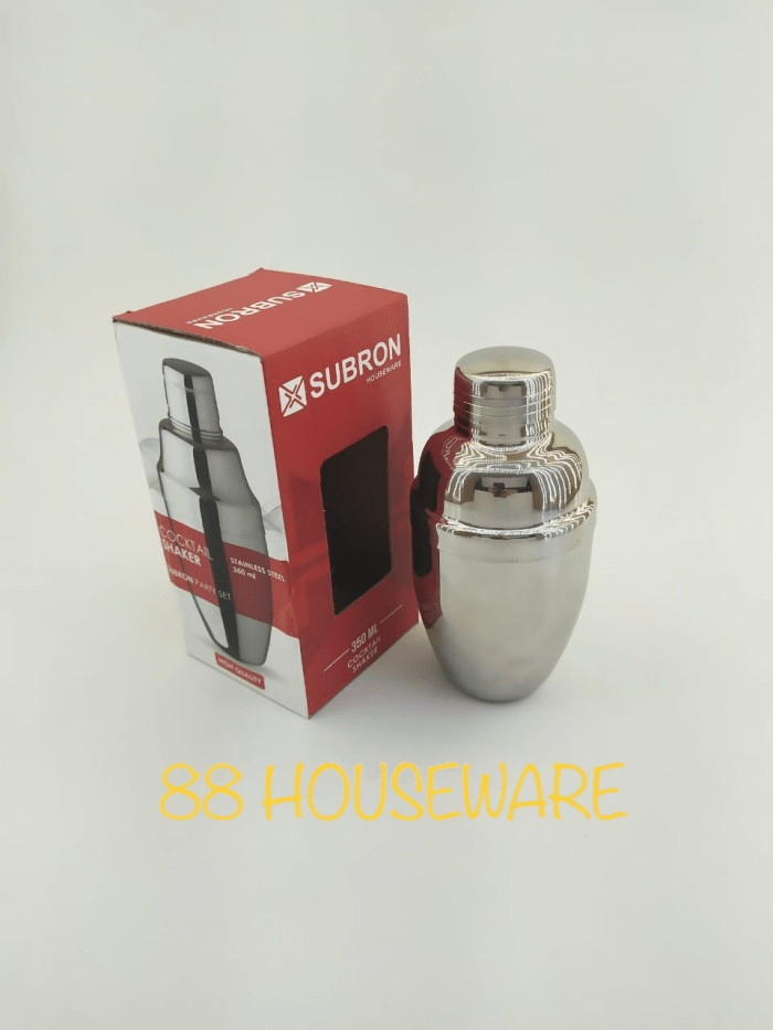 Jual SHAKER - KOCOKAN MINUMAN SUBRON STAINLESS STEEL 350ml (Kode 008 ...