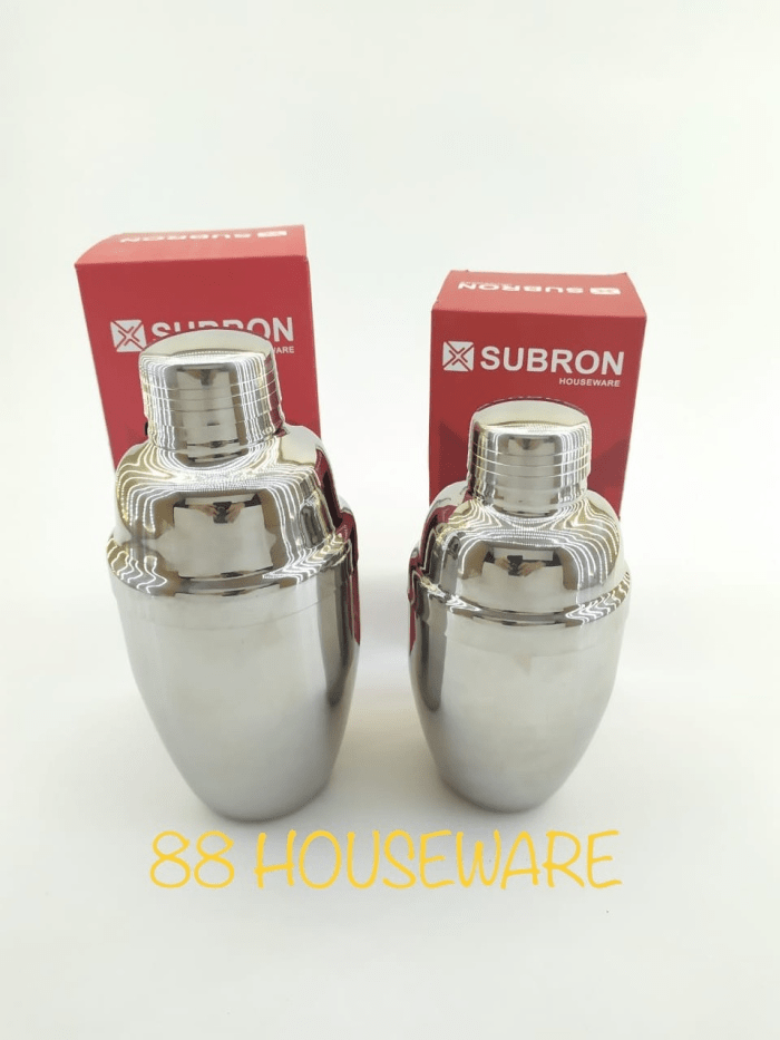 Jual SHAKER - KOCOKAN MINUMAN SUBRON STAINLESS STEEL 350ml (Kode 008 ...