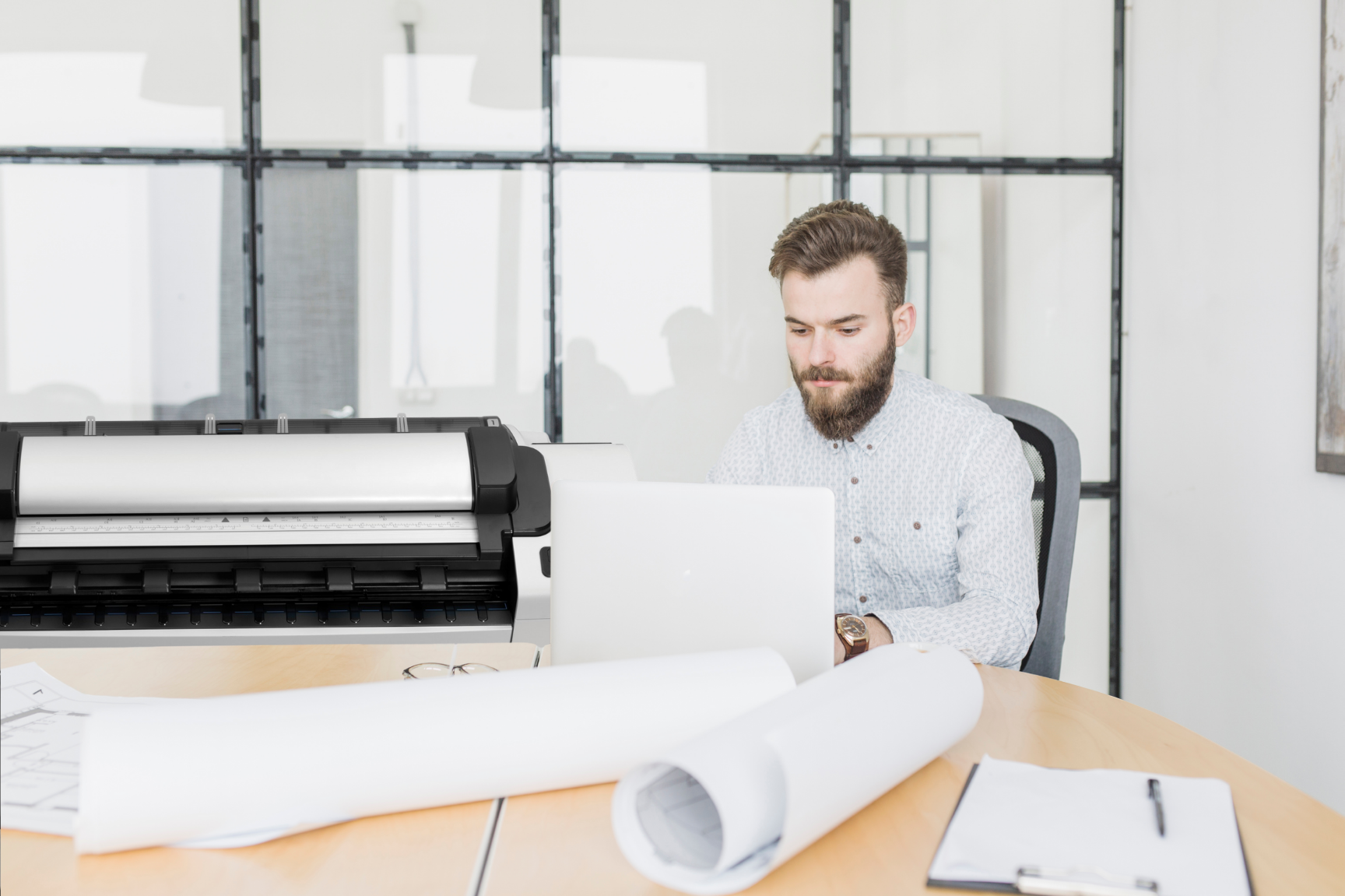 HP DesignJet T2300 Postscipt eMFP Ανακατασκευασμένο Plotter