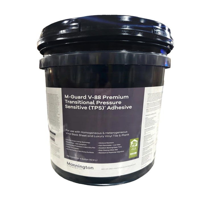 Mannington - M-Guard V-88 Presure Sensitive Adhesive - 4 Gal - 1000 sf ...