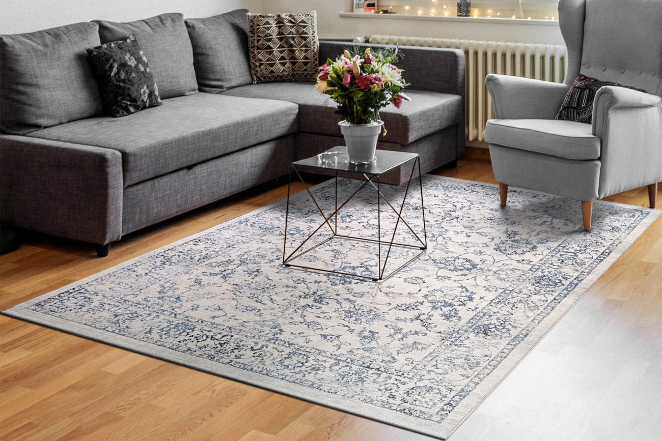 Dynamic Rugs - CARSON - Blue Ivory 5223 from Znet Flooring