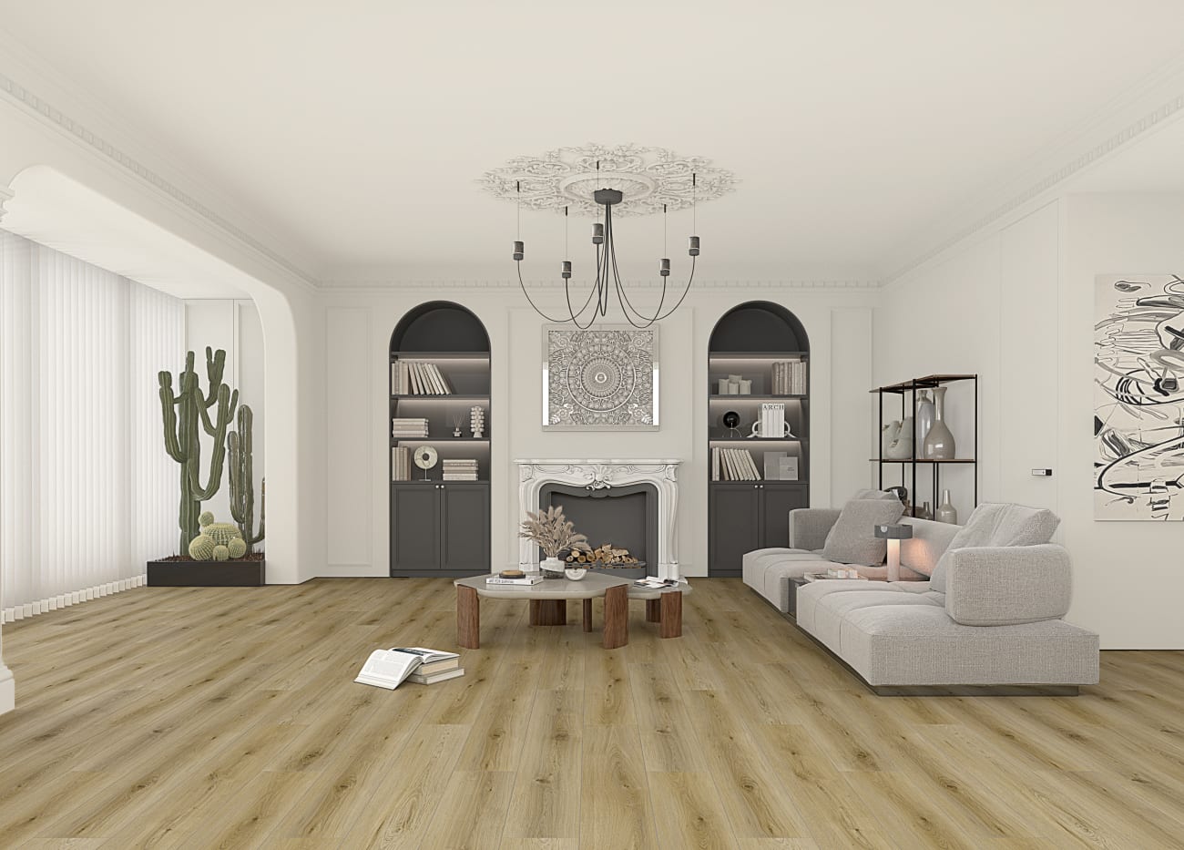 Lions Floor - Canyon Coast WPC - Mountain Mist | LI-CC04