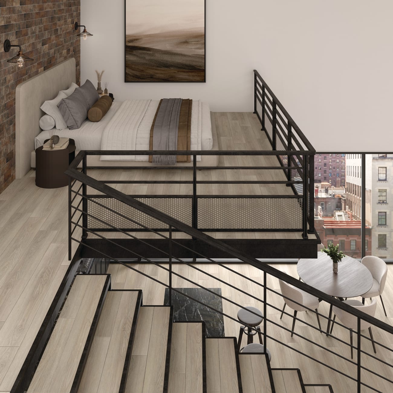 Daltile Colonial - Glue Down w/ Pad Attached Vinyl