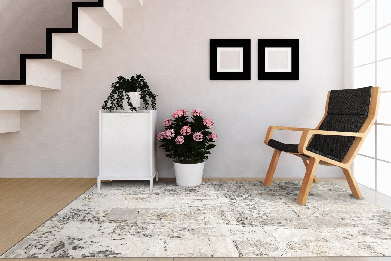 Dynamic Rugs - Quartz - Ivory Grey 27077-190 from Znet Flooring