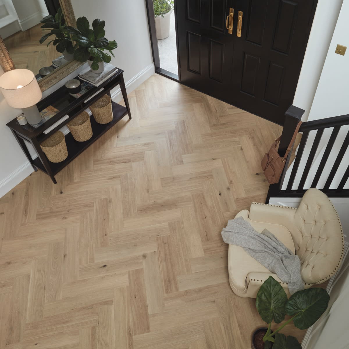 Karndean - Korlok Select - Canadian Urban Oak Herringbone | SM-RKP8116