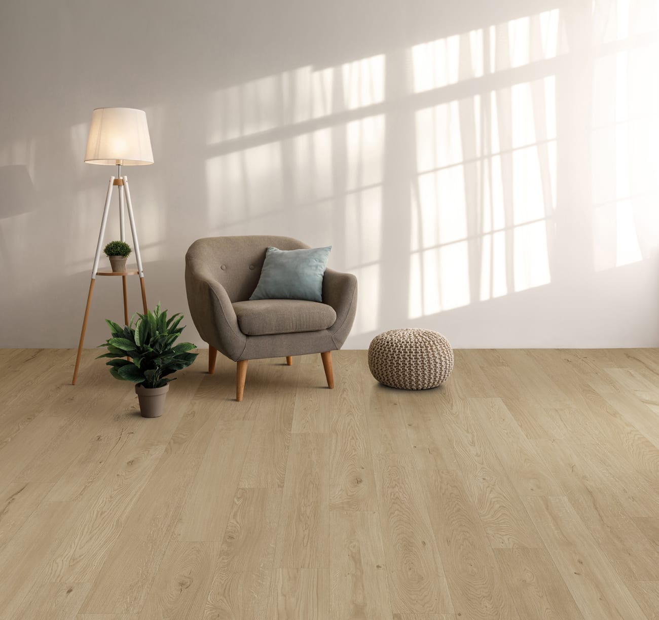 Engineered Floors PureGrain Nurture Drifter Vinyl Floors | 7 in