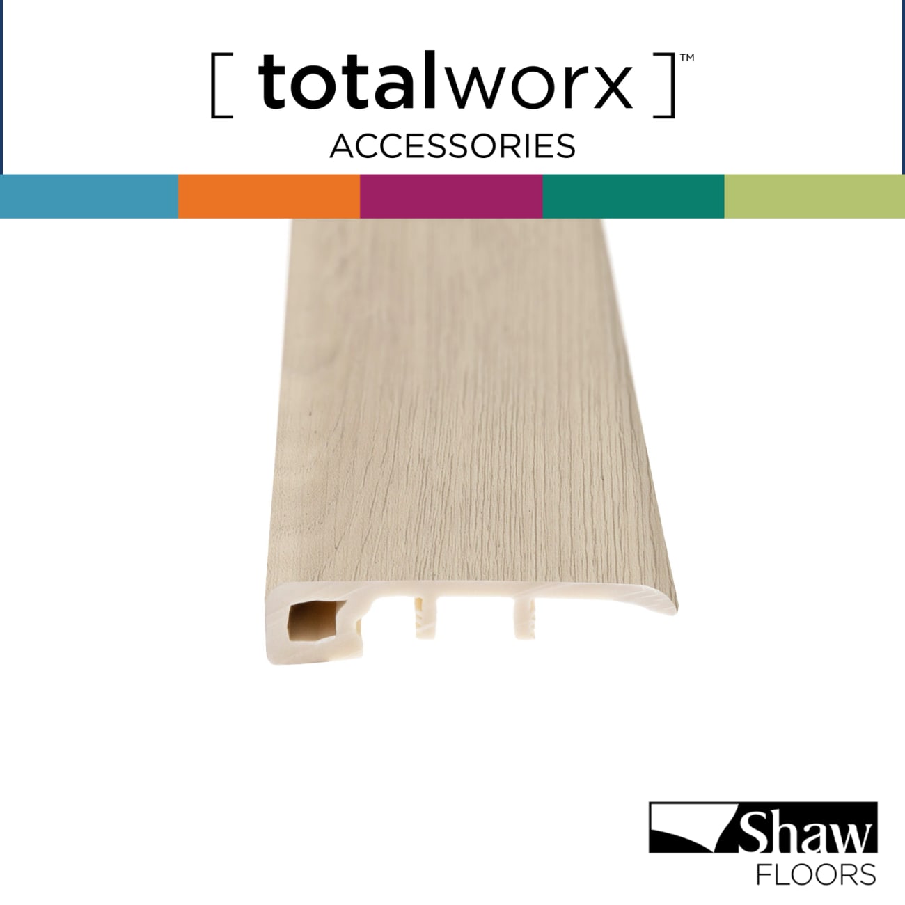 Shaw - Baby Threshold w/ Track - BT3HS-05219 Ashen Brown from Znet Flooring