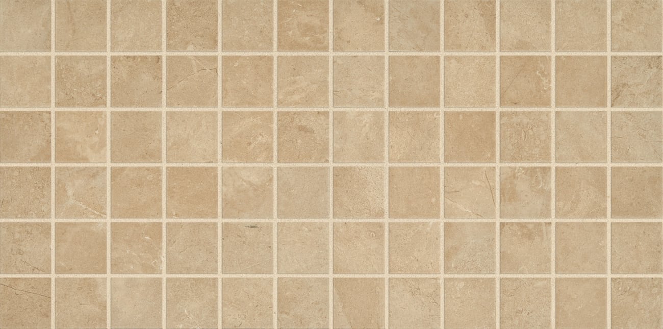 Daltile Beige 2 x 2 Straight Joint Mosaic - AF0222MS1P2