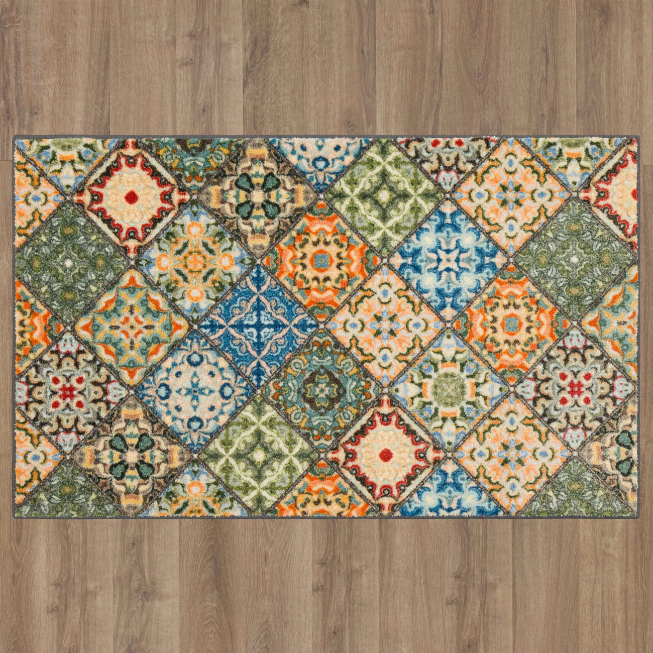 Mohawk Home - Prismatic - Moroccan Tile Navy ZW191 from Znet Flooring