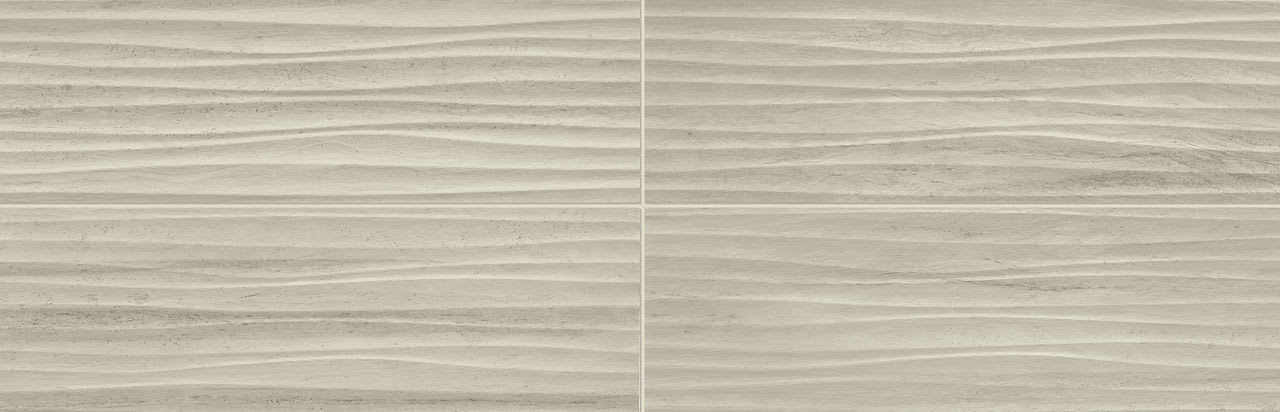 Daltile Column Grey 6 x 18 Wave Tile Matte - AR09618WAV1P2