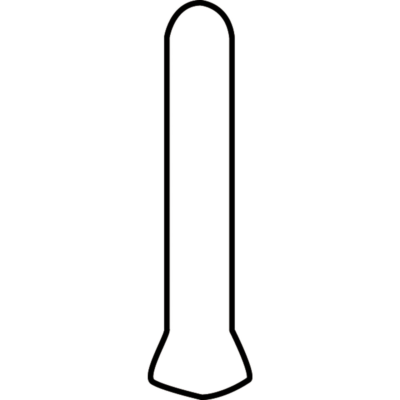 Daltile Fawn 1 x 6 Cove Base Outcorner - CG41PC36C9MT