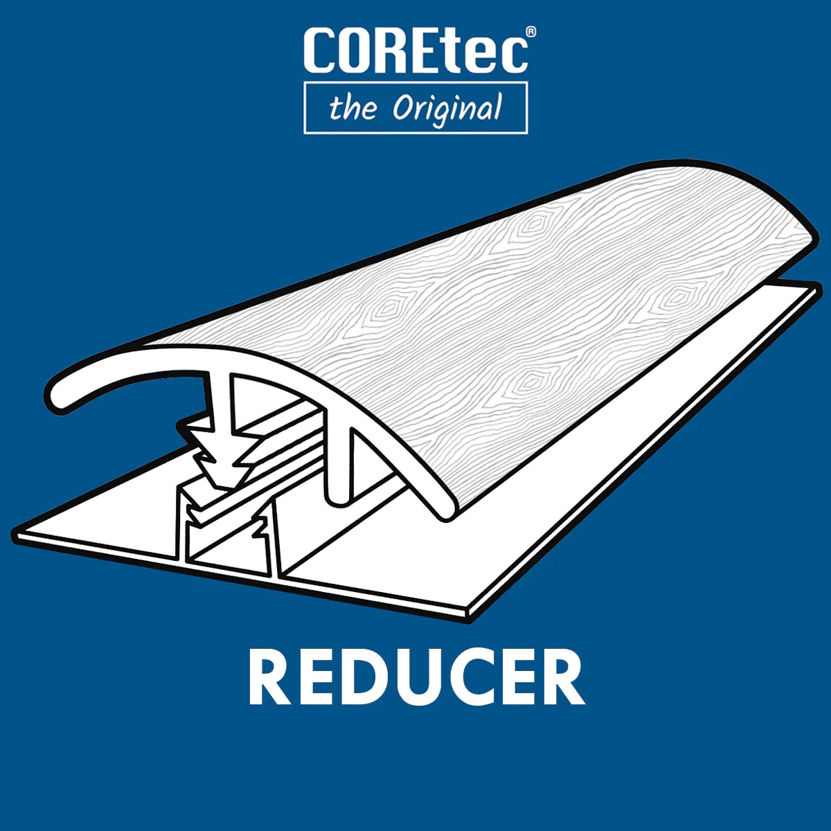 COREtec TotalWorx - FinishWorx - Reducer - RD3CT-12272 Romano Cement ...