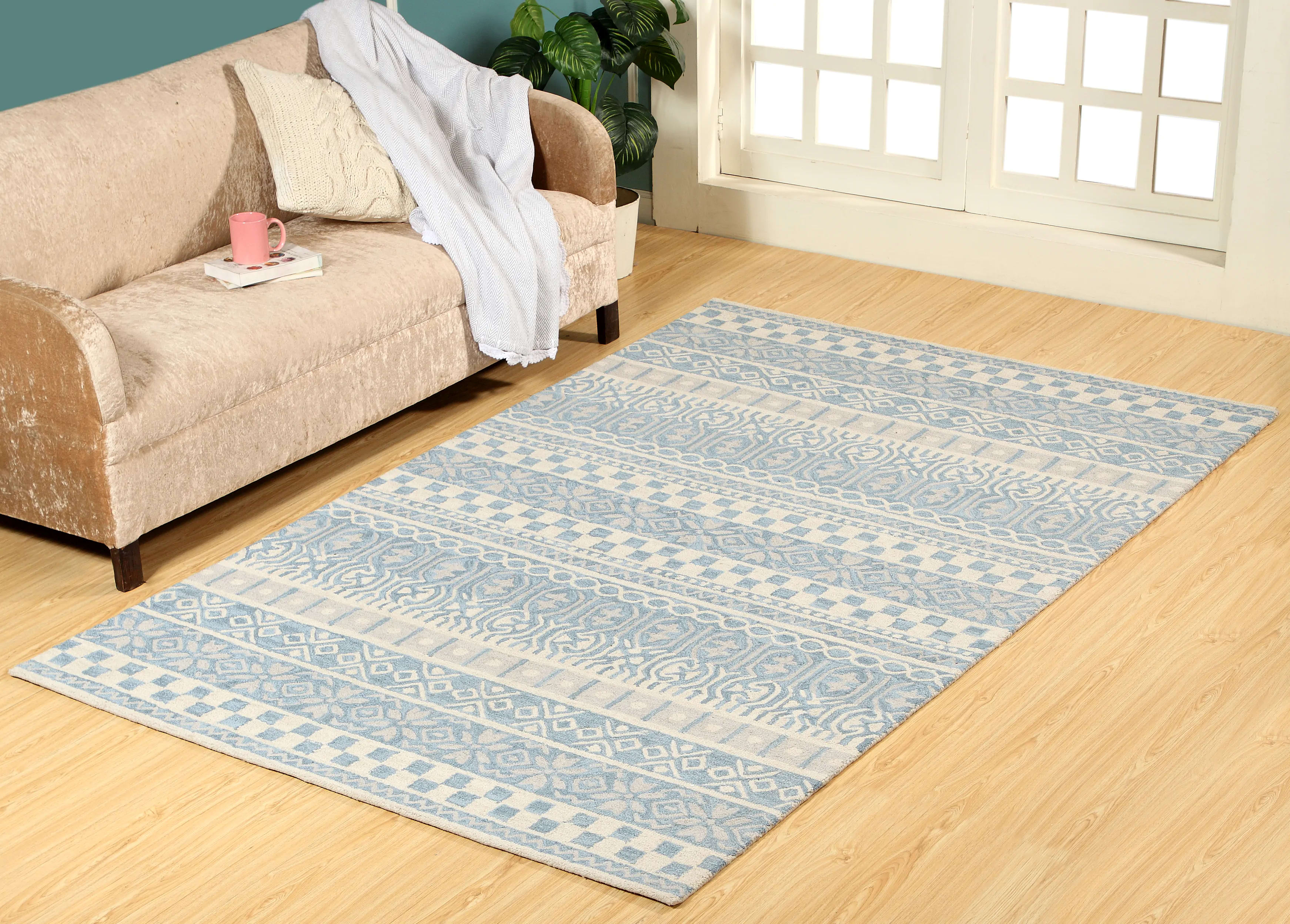 Dynamic Rugs - GALLERIA - Blue 7863 from Znet Flooring