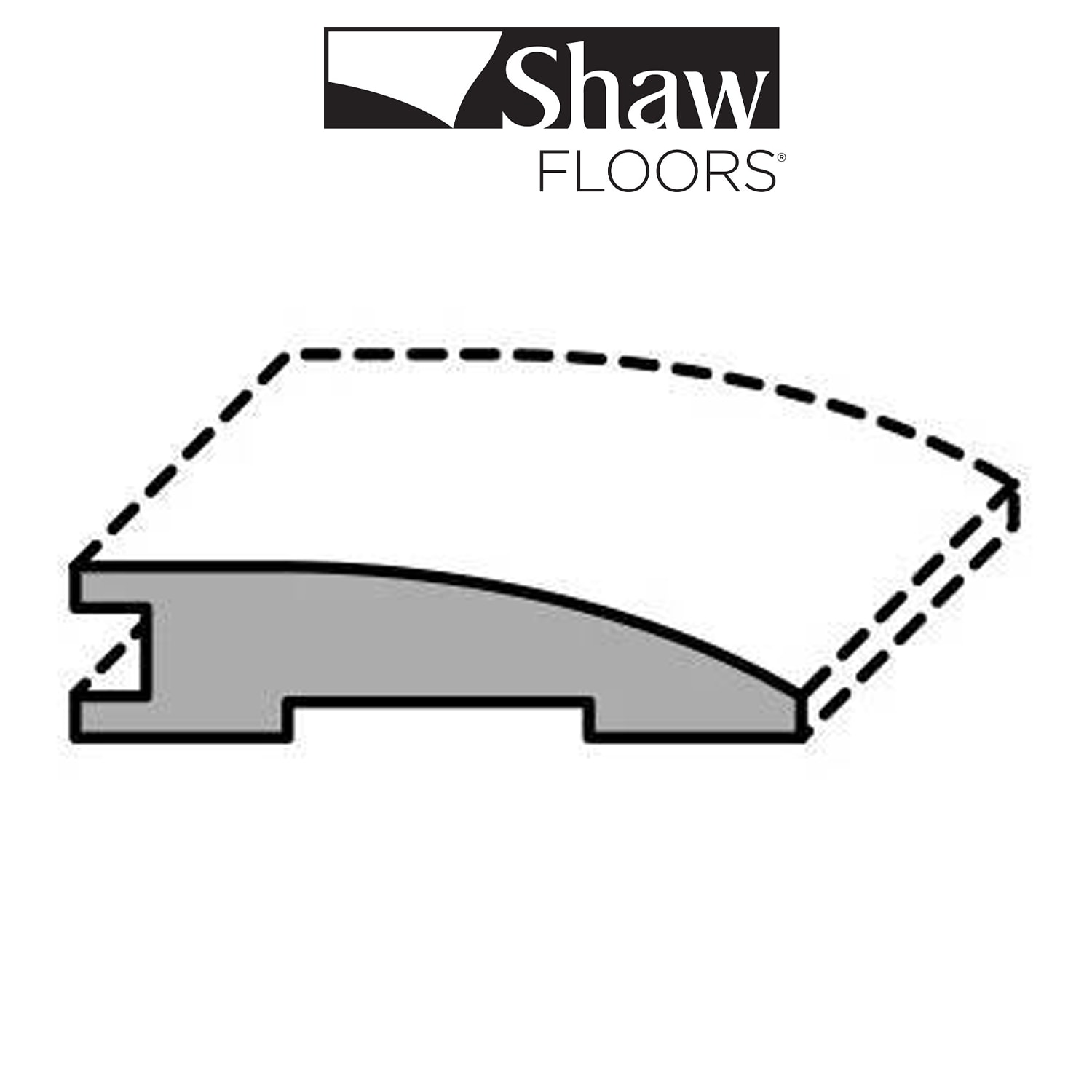 Shaw - Flush Reducer - 105FR-12020 Limestone (FRED) from Znet Flooring