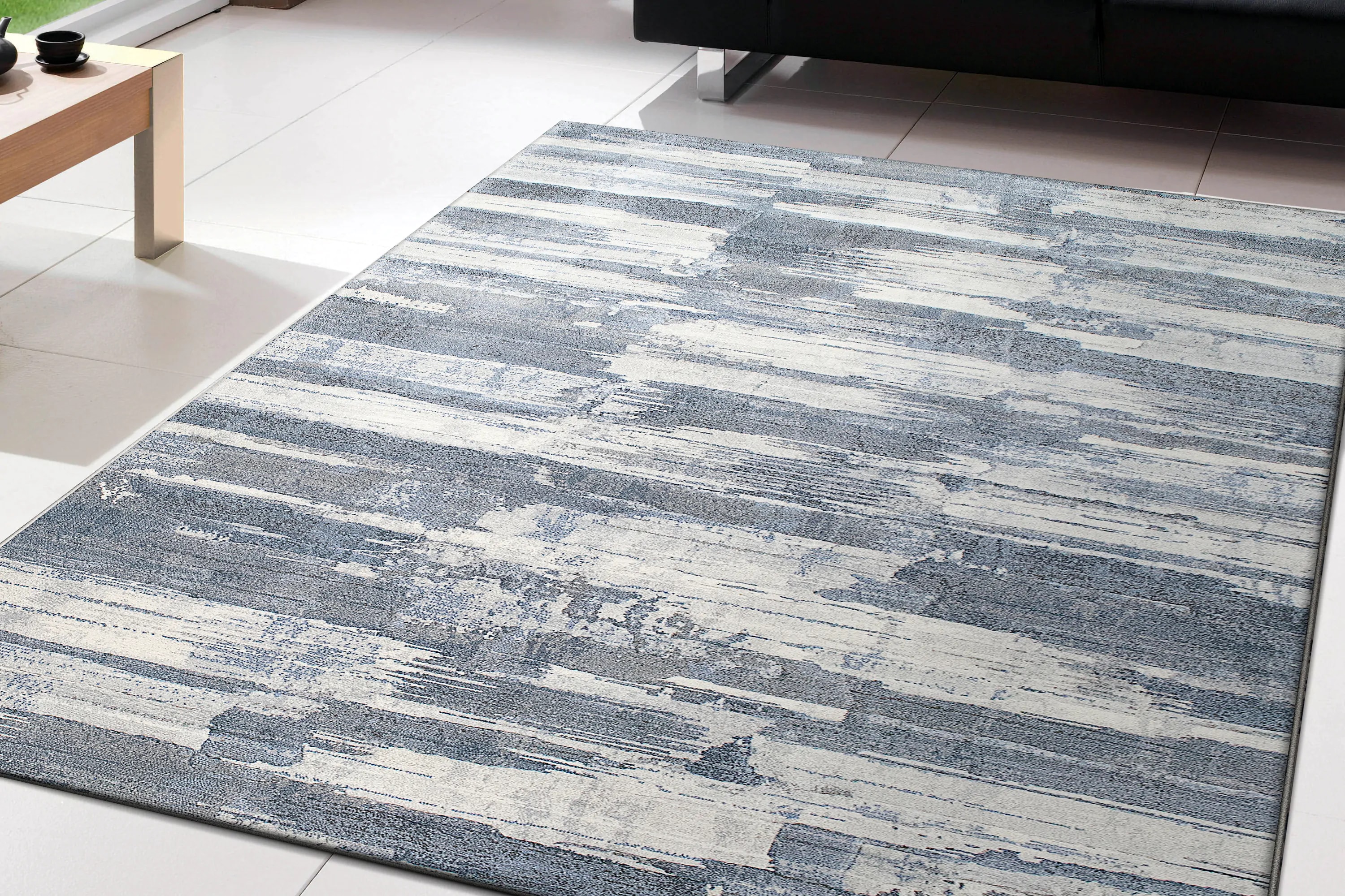 Dynamic Rugs - ECLIPSE - Blue 63423-7656 from Znet Flooring