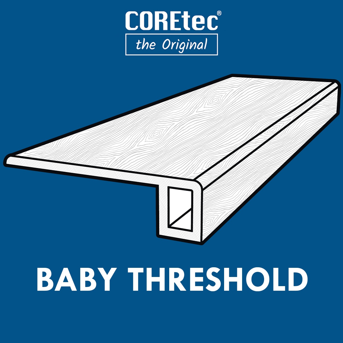 COREtec TotalWorx - FinishWorx - Baby Threshold - BT7CT-01031 Delicate ...