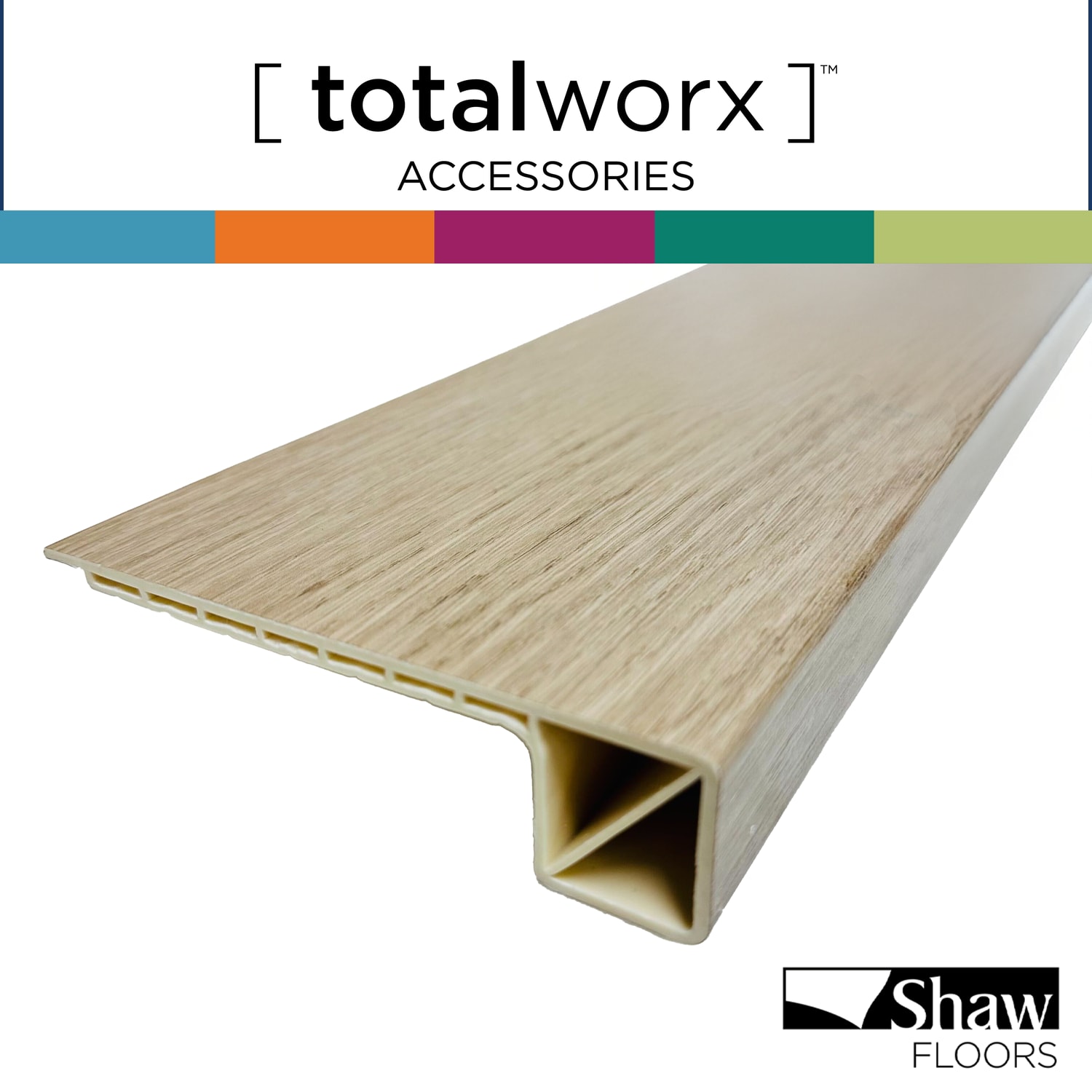 Shaw - Square Flush Stairnose - SQ6HS-07302 Wingback Brown (SQ SN) from ...