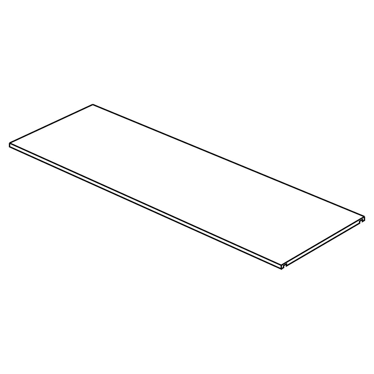 Daltile White 12 x 24 Step Nose - RK10XTP1224S