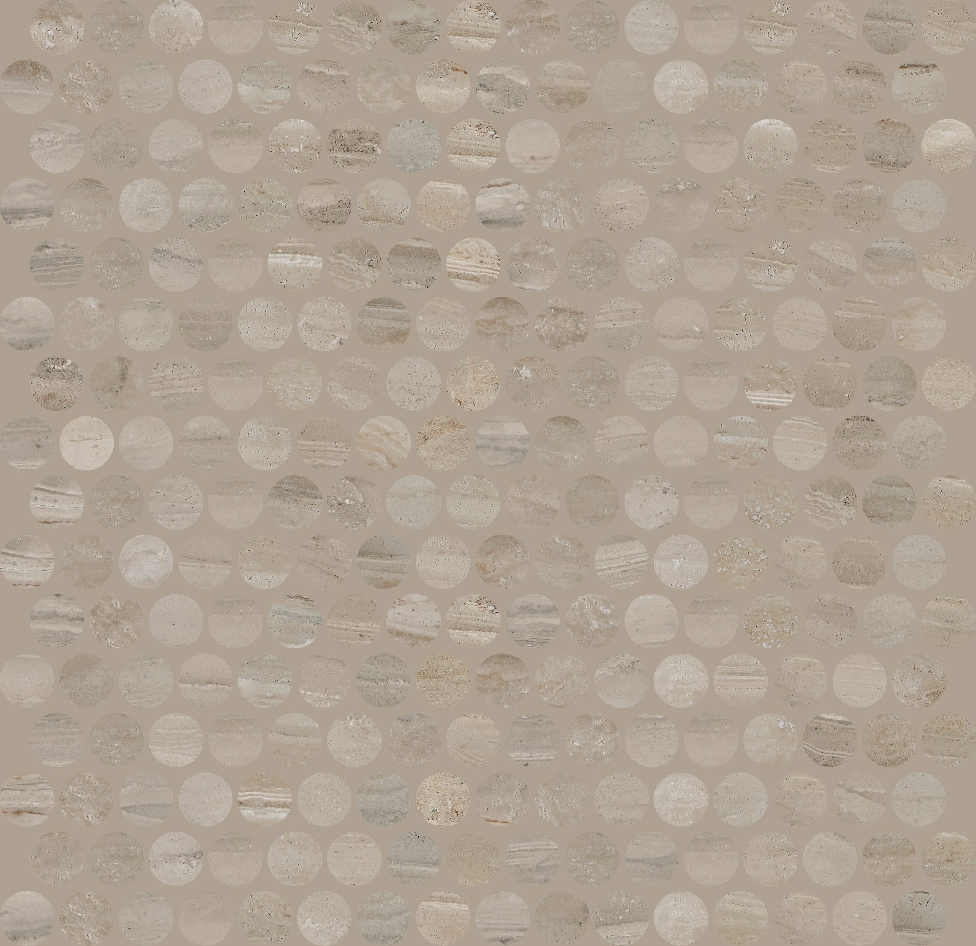 Daltile Luxe 0.75 x 0.75 Penny Rounds Mosaic - FM12PNYRDMS1P2