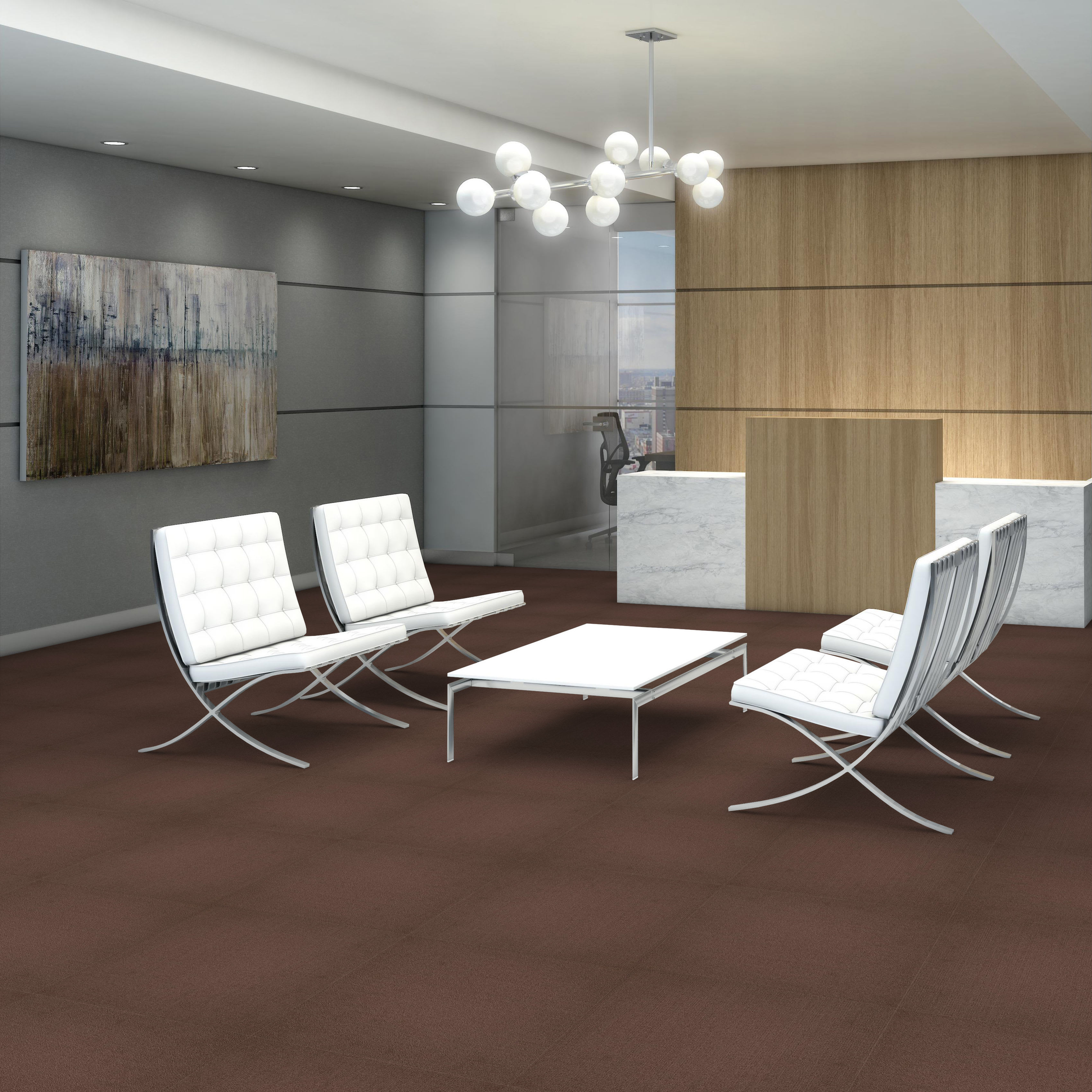 Philadelphia Carpet Coffee - Carpet Tile - 54462_62750