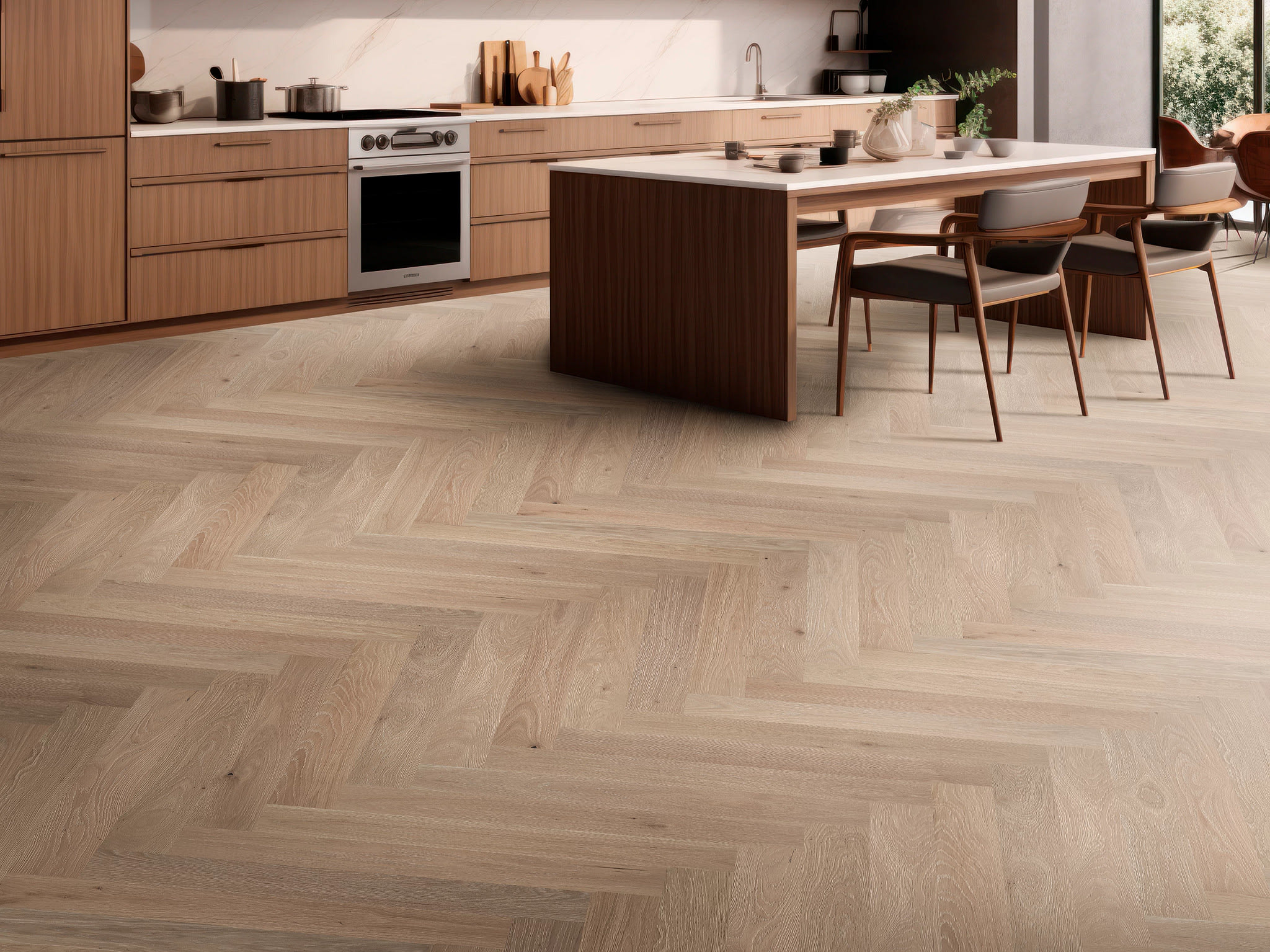 Anderson Tuftex - Provincial Herringbone - French Buff | AA853-11101