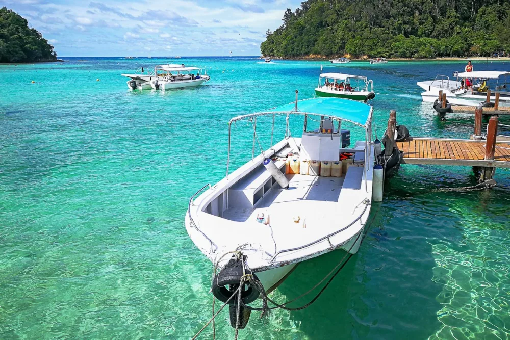 Kota Kinabalu Dive Sites Map BORNEO Diving Kota Kinabalu Big Fin